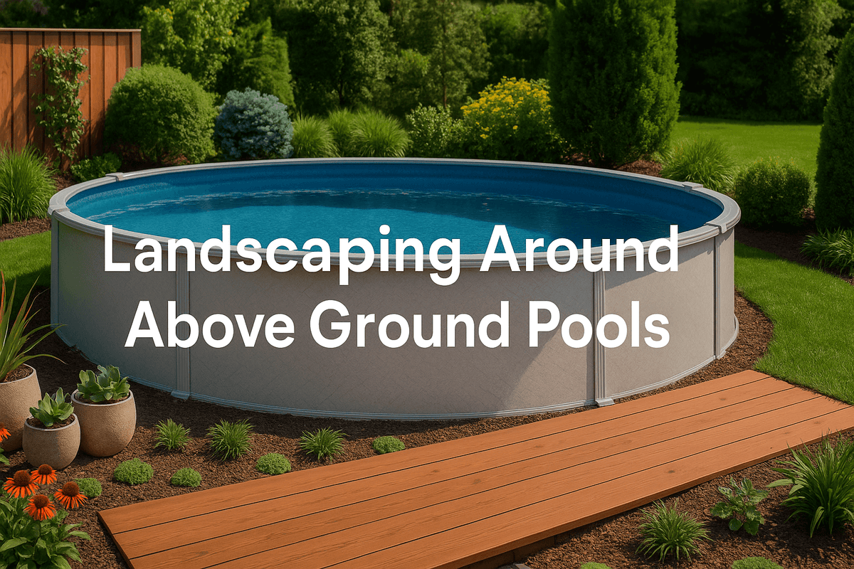 Landscaping Around Above Ground Pools — Happy Hideouts